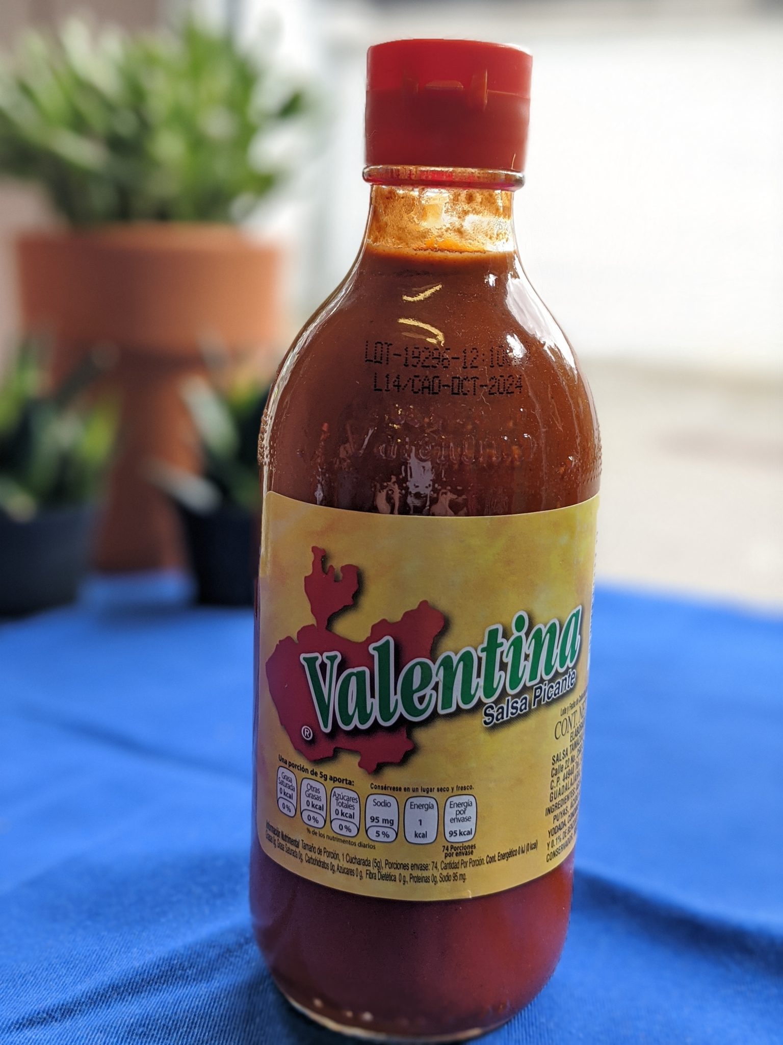 Valentina Yellow Sauce 370ml | Taquitos Casazul